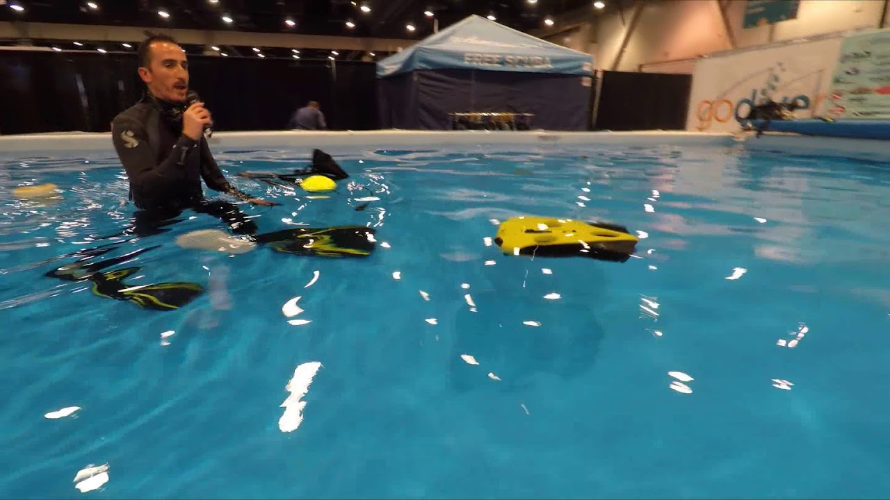 iBubble autonomous underwater drone can follow and film you diving ...