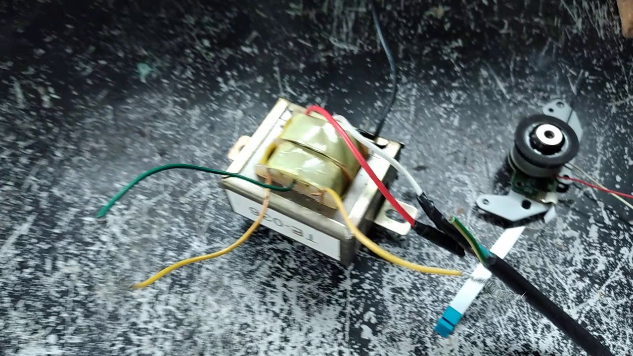 como ligar um motor de CD Rom, muito fácil!!! - YouTube