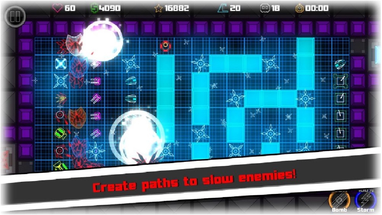 Geometry Defense TD - Android Gameplay. - YouTube