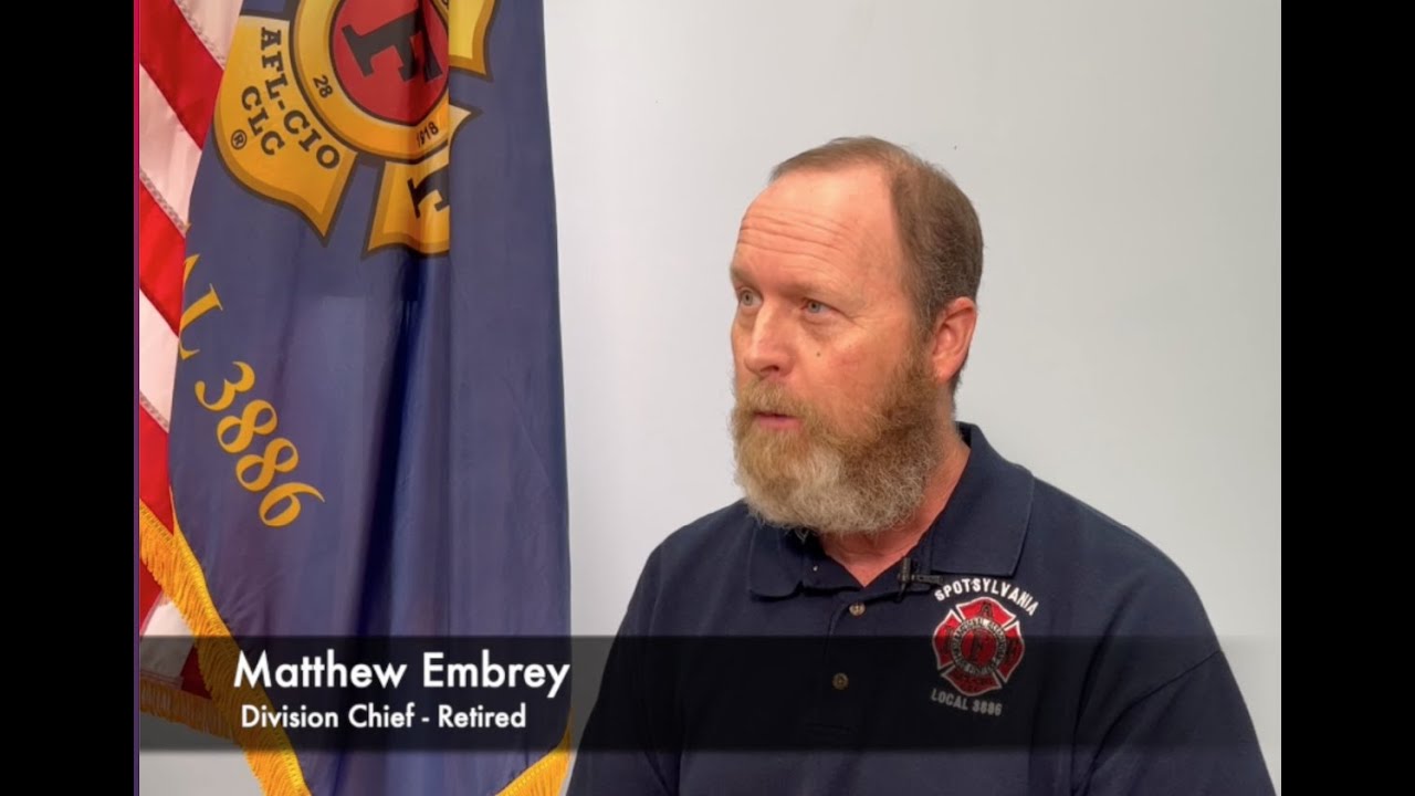 Division Chief Matthew Embrey's Story - YouTube