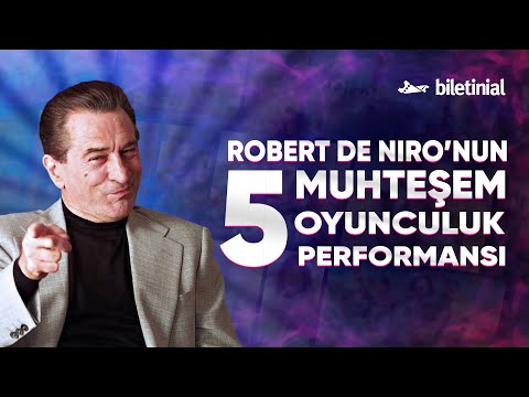 Robert De Niro Filmleri - 5 Muhteşem Performans | Biletinial