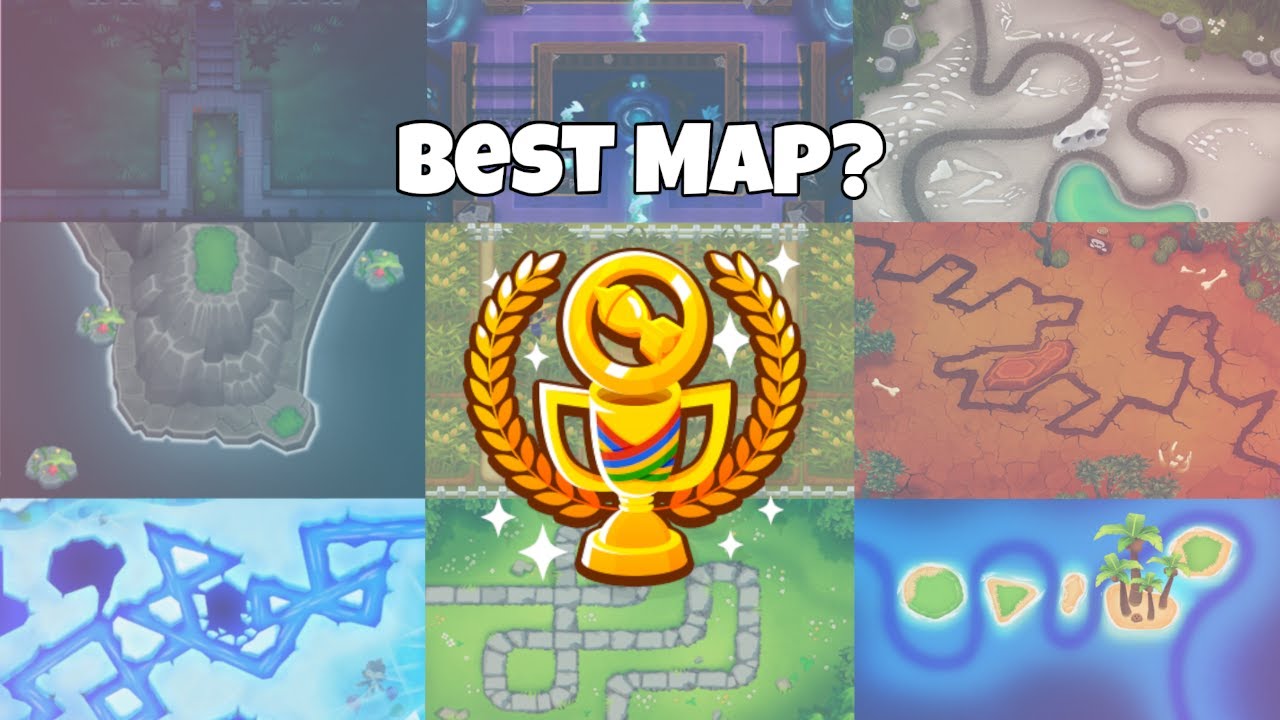Top 10 Maps in BTD6 (in my opinion) (BTD6) - YouTube