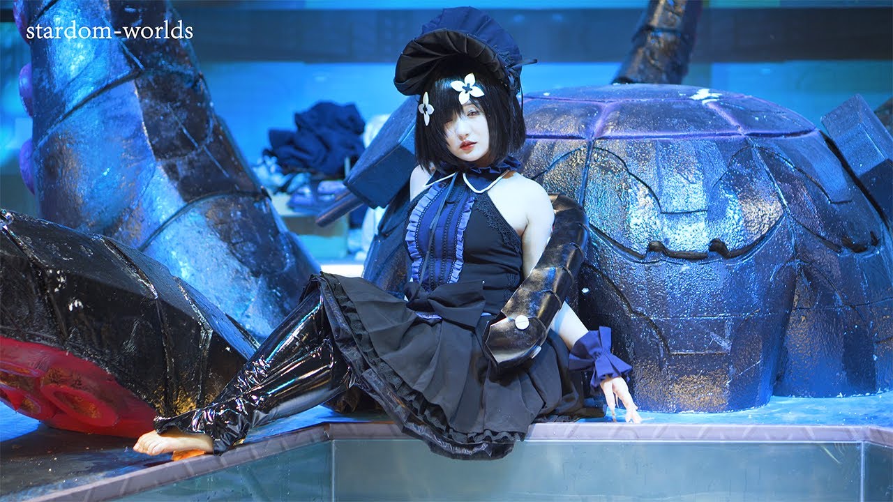 【4k】BW2020广州漫展cosplay黑潮深海觉醒 day1-p5コミケ - YouTube