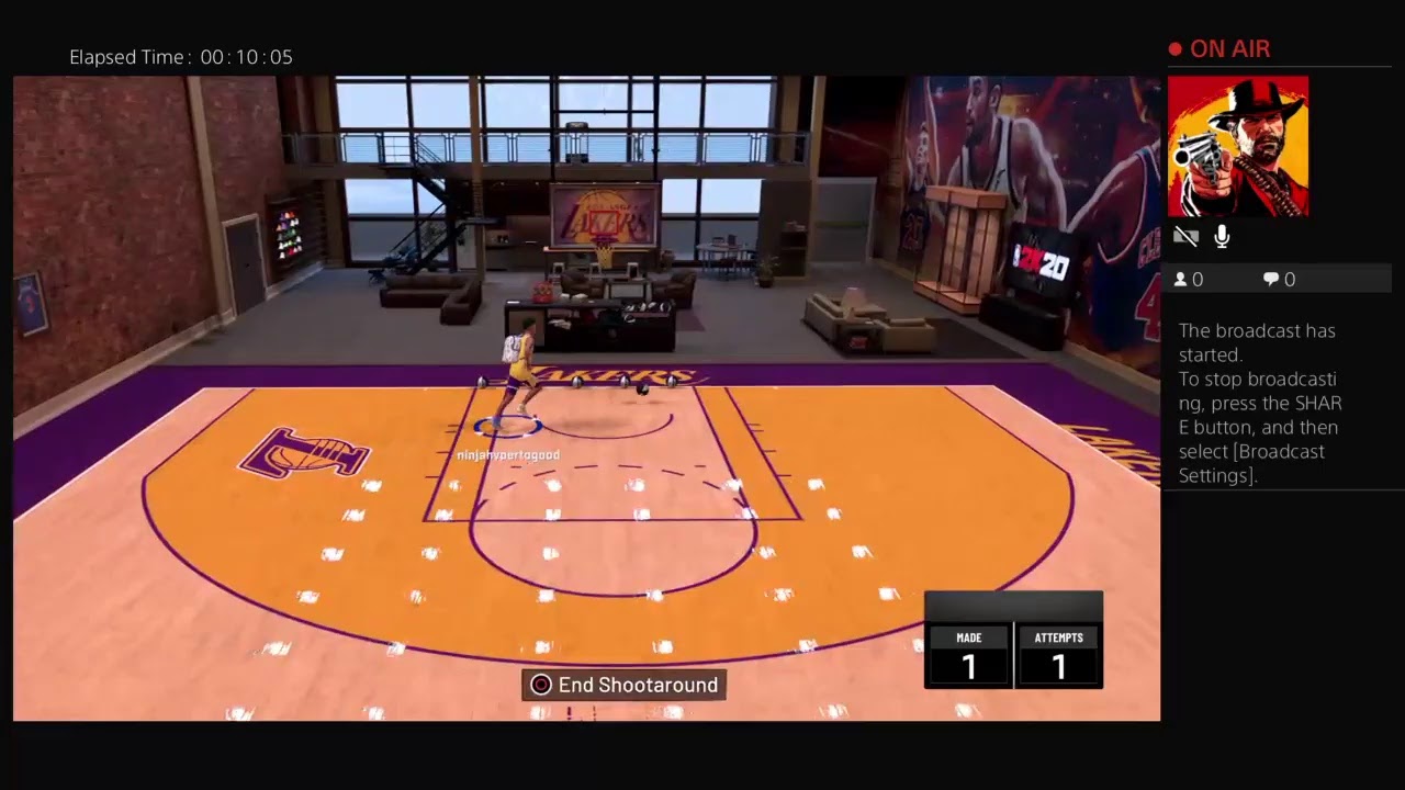 Nba 2k 20 1v1 my court - YouTube