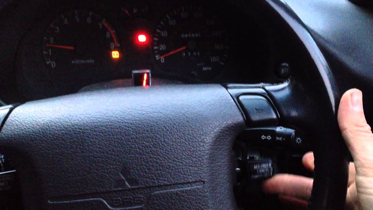Mitsubishi GTO AWD auto with DIY tiptronic paddle shift - YouTube