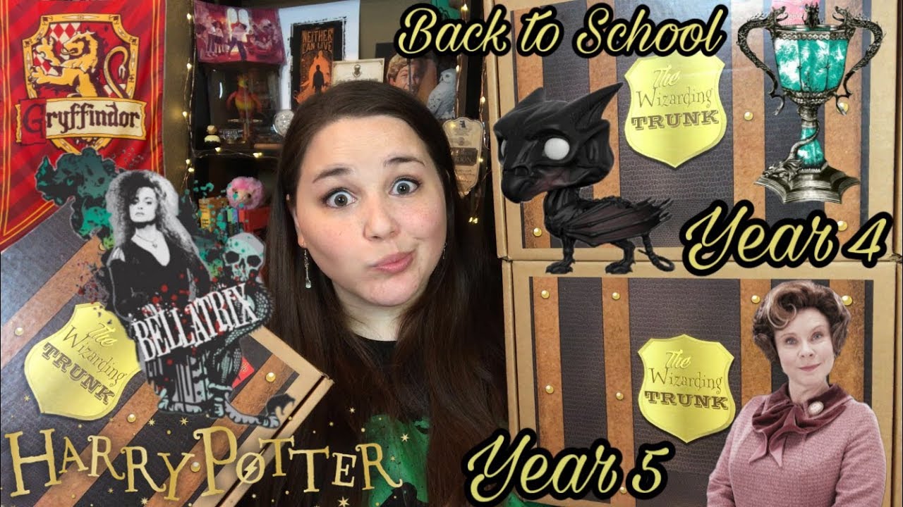 HARRY POTTER SUBSCRIPTION BOX | The Wizarding Trunk | Back to School ...