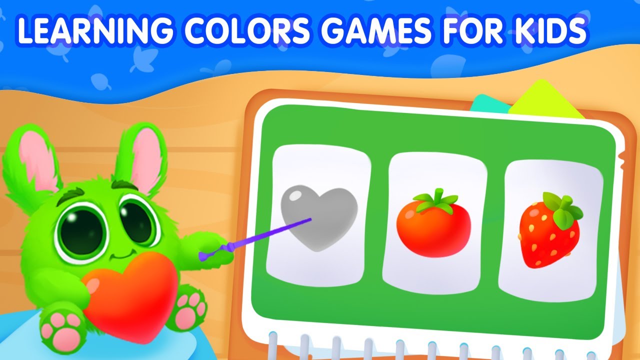 Learn Colors for Kids with Fluffy - Coloring Fun Games for Toddlers ...