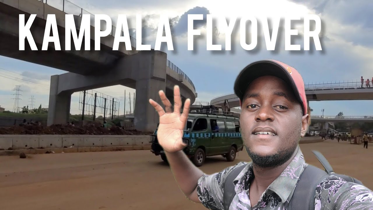 Finally the new Flyover project in Uganda is almost done - YouTube
