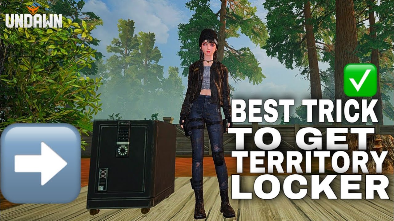 Easiest way to get territory locker in Undawn 😎 how to upgrade ...