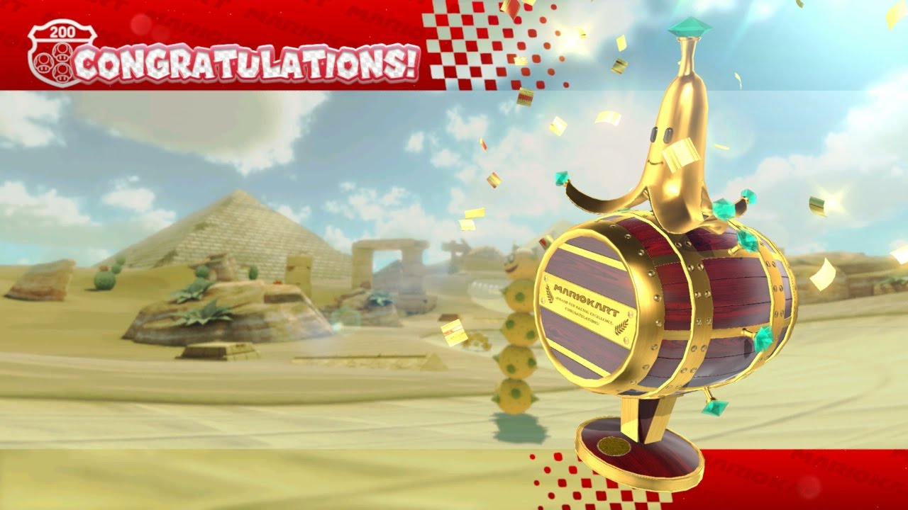 Mario Kart 8 Deluxe 200cc Grand Prix | Banana Cup - YouTube