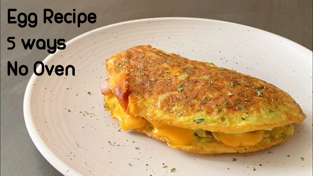 Quick Breakfast is Ready in a few minutes 💯 5 Delicious Egg Recipe ...