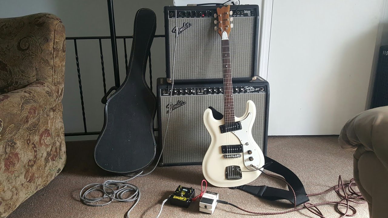 NIRVANA BLEACH TOUR UNIVOX HI FLYER (HI FLIER) PHASE 2 | P-90 PICKUPS ...