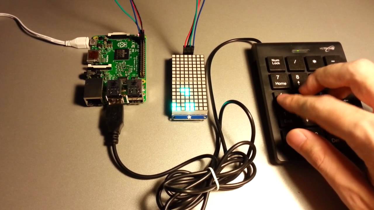 Tetris demo with IoT.js, powered by JerryScript - YouTube