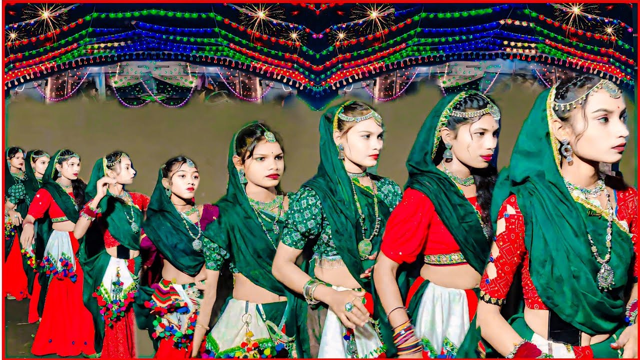 umrali navratri garba dance video 2024 !! aadivasi garba gujarati garba ...