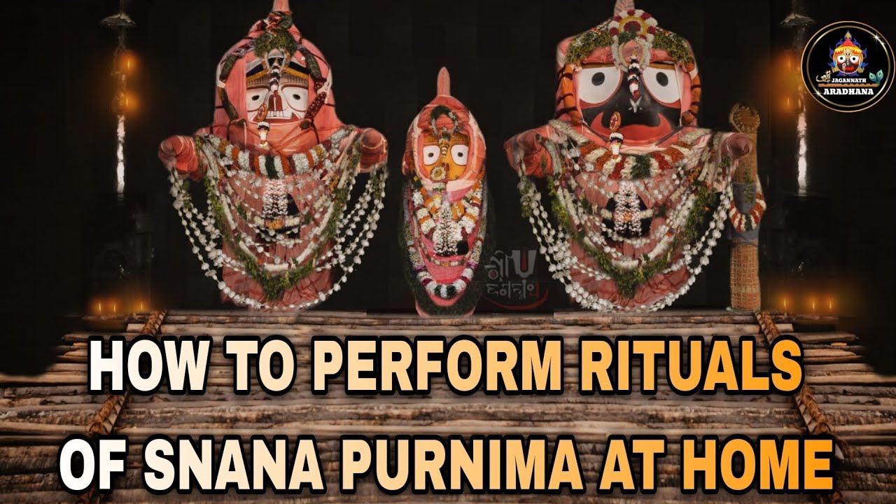 #snanyatra How to perform rituals of Snana Purnima at home - YouTube