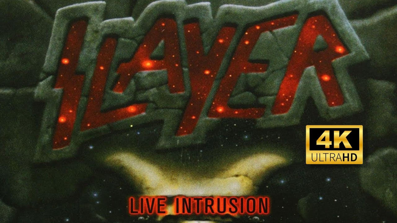 Slayer - Live Intrusion DVD 1995 (full concert) - Upscaled to 4K UHD