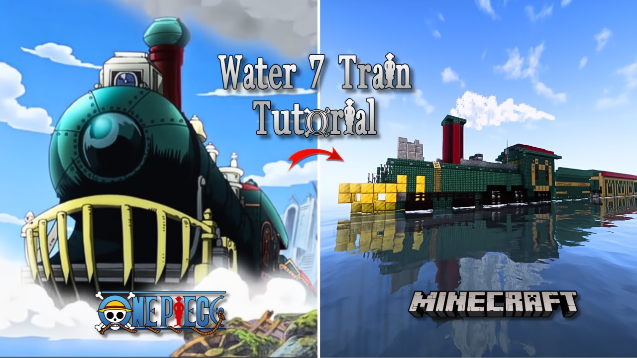 Recreating the Water 7 Train in Minecraft – Full Build Tutorial! - YouTube