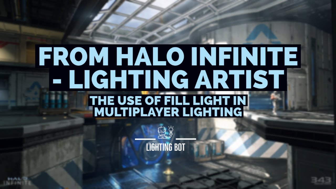 The use of Fill Lights in Halo Infinite Multiplayer Lighting - YouTube