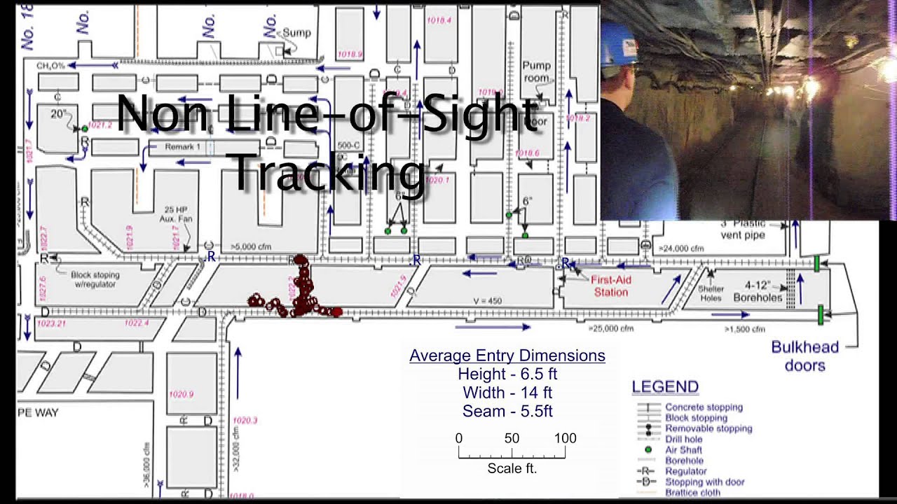 Mine Tracking System Bruceton Mine Test - YouTube