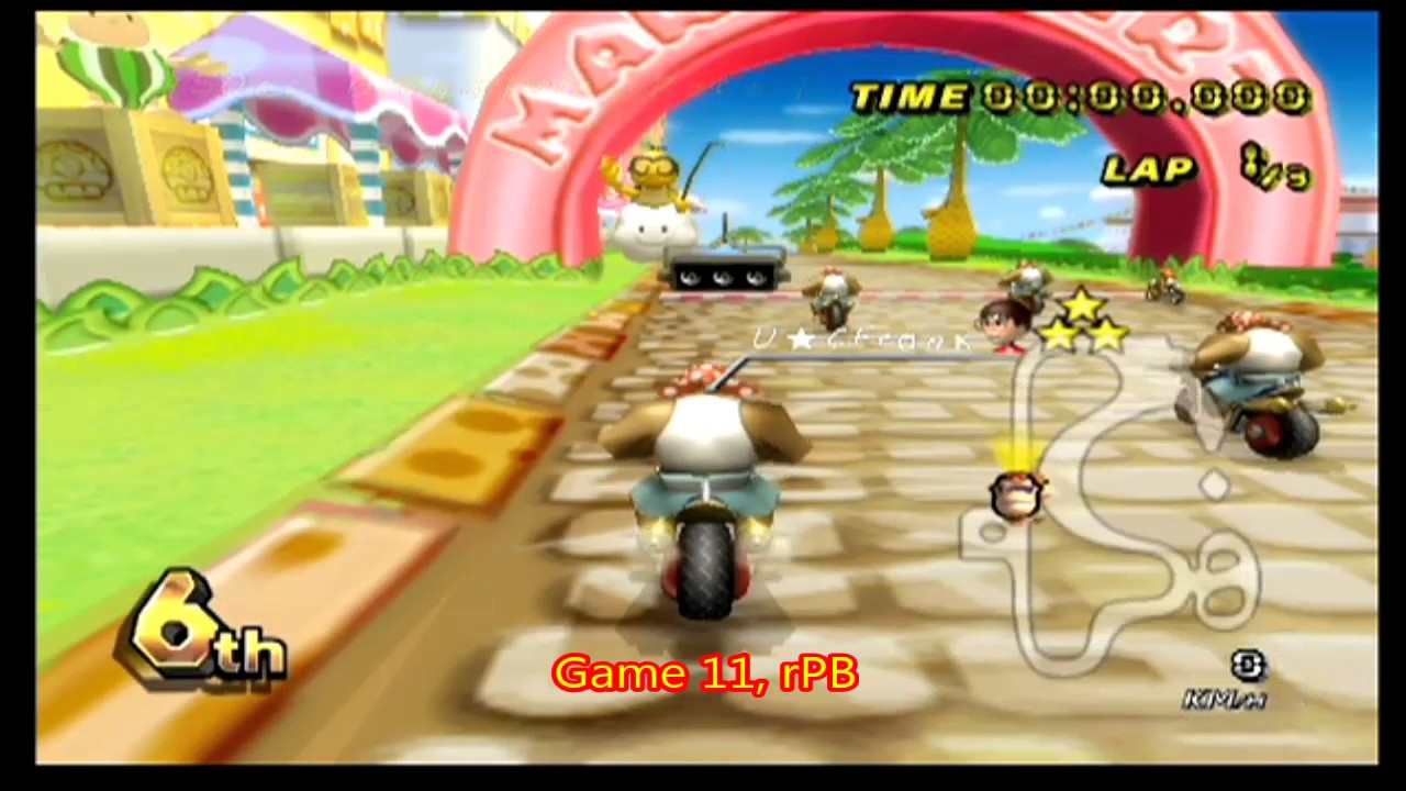 [MKWii] Unbroken vs GAMT: Clan War Selected Races - YouTube