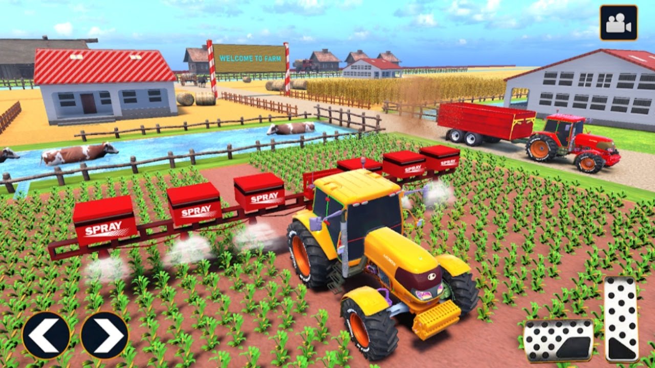 big tractor farming games | motorista de trator pesado em jogo de ...