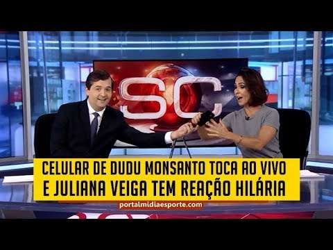 Celular de Dudu Monsanto toca AO VIVO e Juliana Veiga tem reação HILÁRIA