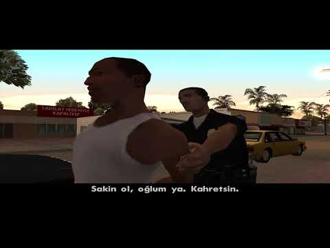 GTA Turkish City (San Andreas) - Walkthrough Görev #1 - Big Smoke, Sweet & Kendl (4K)