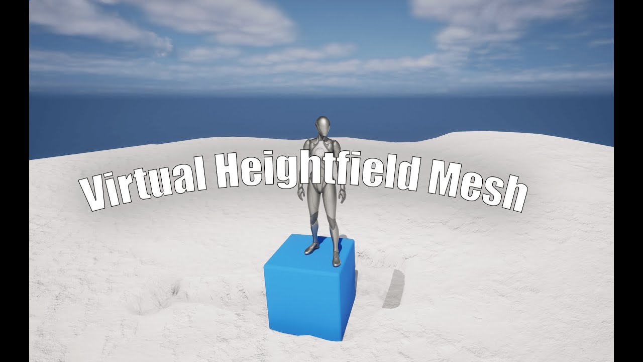 Unreal Engine 5 : Virtual Heightfield Mesh - YouTube