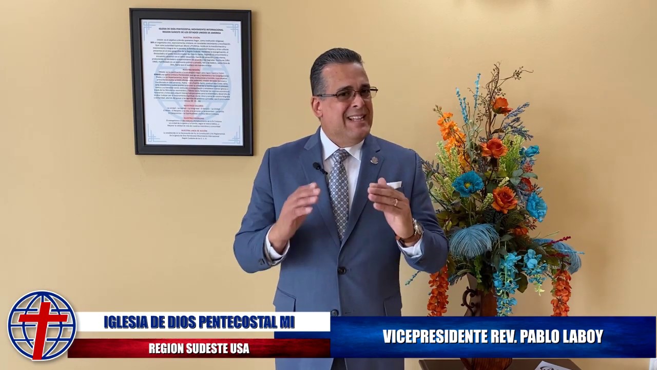 Reverendo Pablo Laboy vicepresidente de la Region Sudeste USA comunica ...