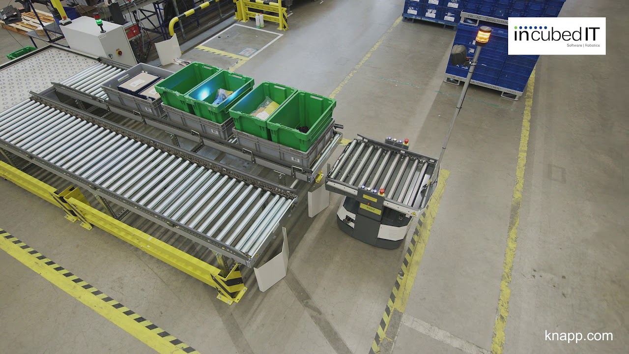 incubedIT powering KNAPP Open Shuttles - YouTube