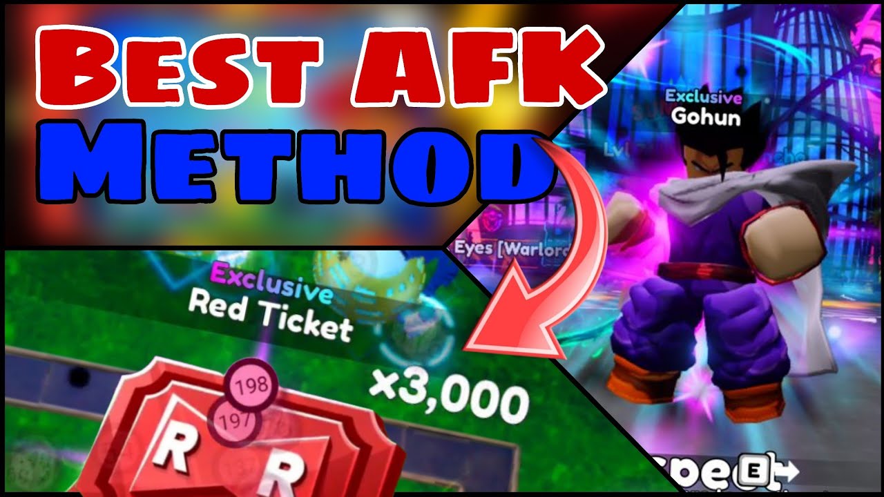 HOW TO AFK FARM TICKETS IN ANIME REBORN | UPD 1 - YouTube