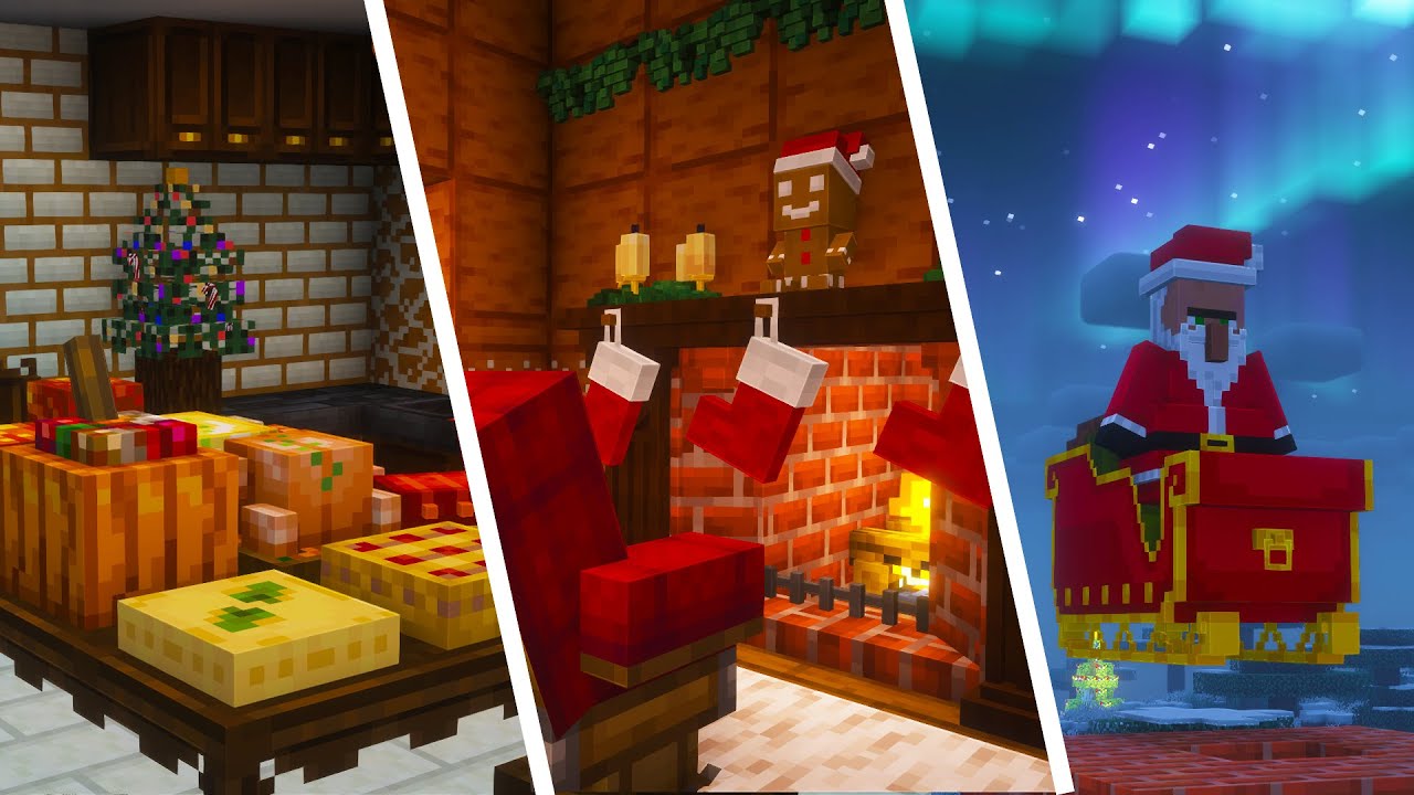 20 Christmas Mods For Minecraft (1.19.2 1.20.1)🎄 - YouTube