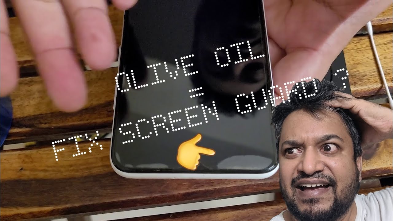 Can you Fix Screen Guard Bubbles with Olive Oil ? - YouTube