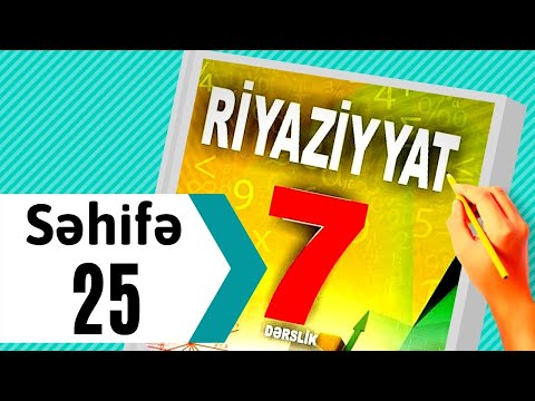 Riyaziyyat 7 ci sinif. seh 25. Rasional Ədədlər Üzərində Əməllər / dersimiz riyaziyyat