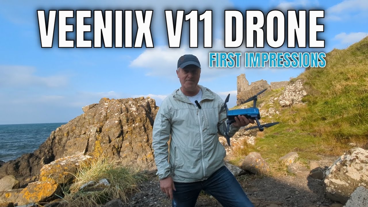 #349 VEENIIX V11 Drone 4K 30FPS | First Impressions & Flight Testing ...
