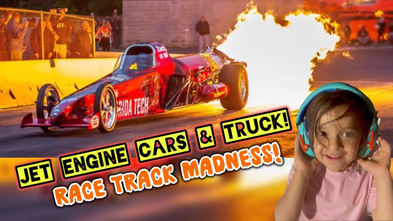 Kids React to JET CARS! 🔥 Insane RaceTrack Experience! 🤯 #toddlers #jet ...