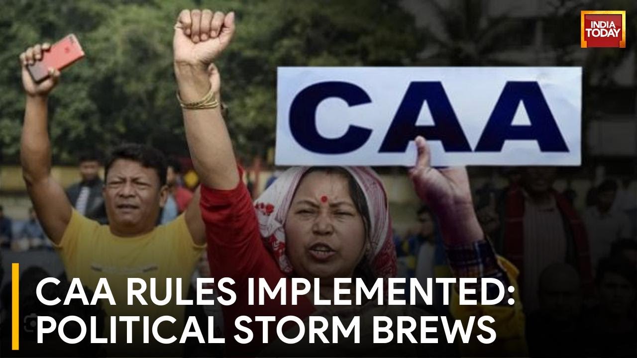 Centre Implements Contentious CAA Rules Amid Political Uproar | CAA ...