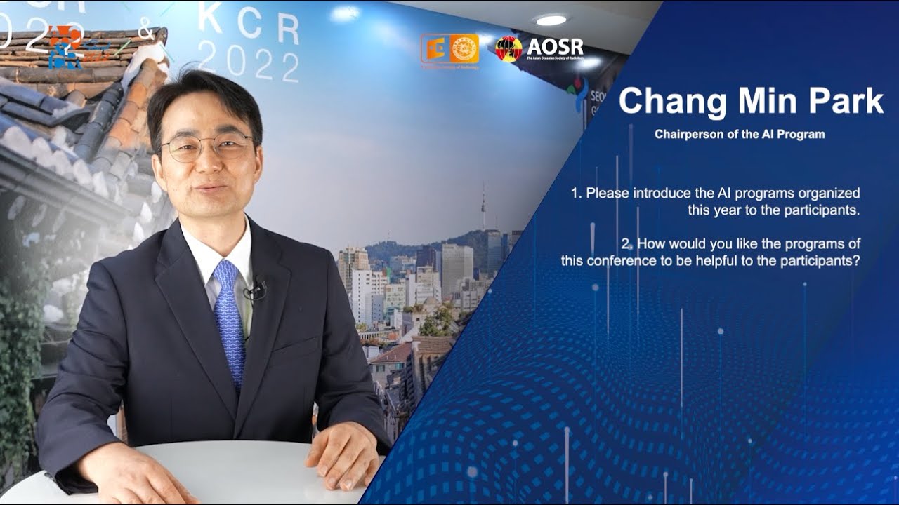 [AOCR 2022] Onsite Interview: Chang Min Park - YouTube