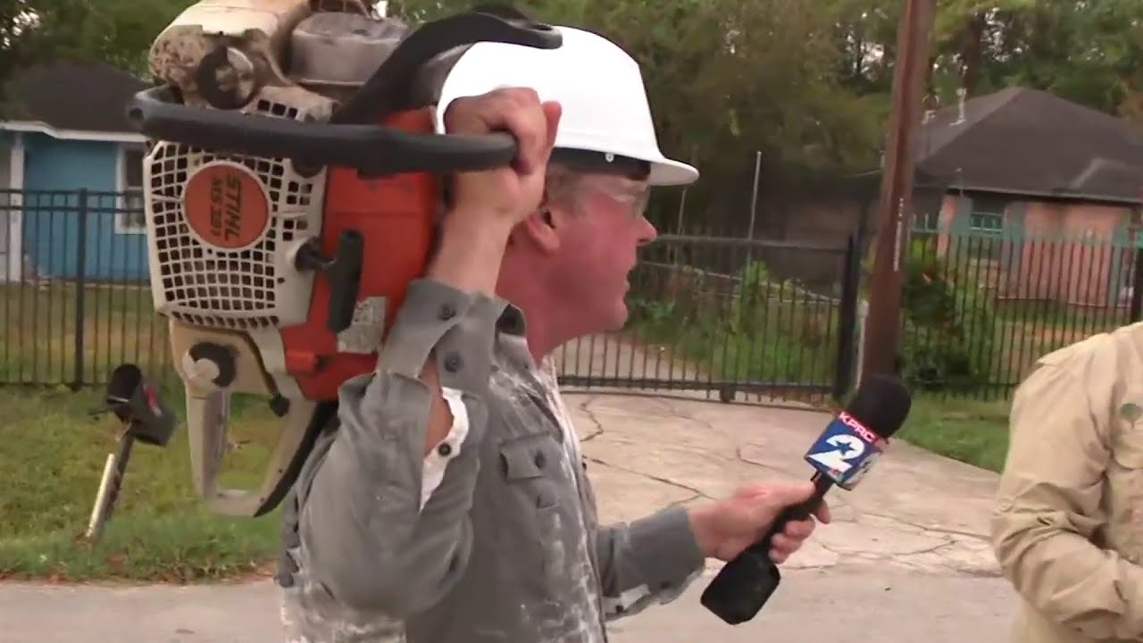 Spencer Solves It cuts down dangerous trees threatening damage to man’s ...