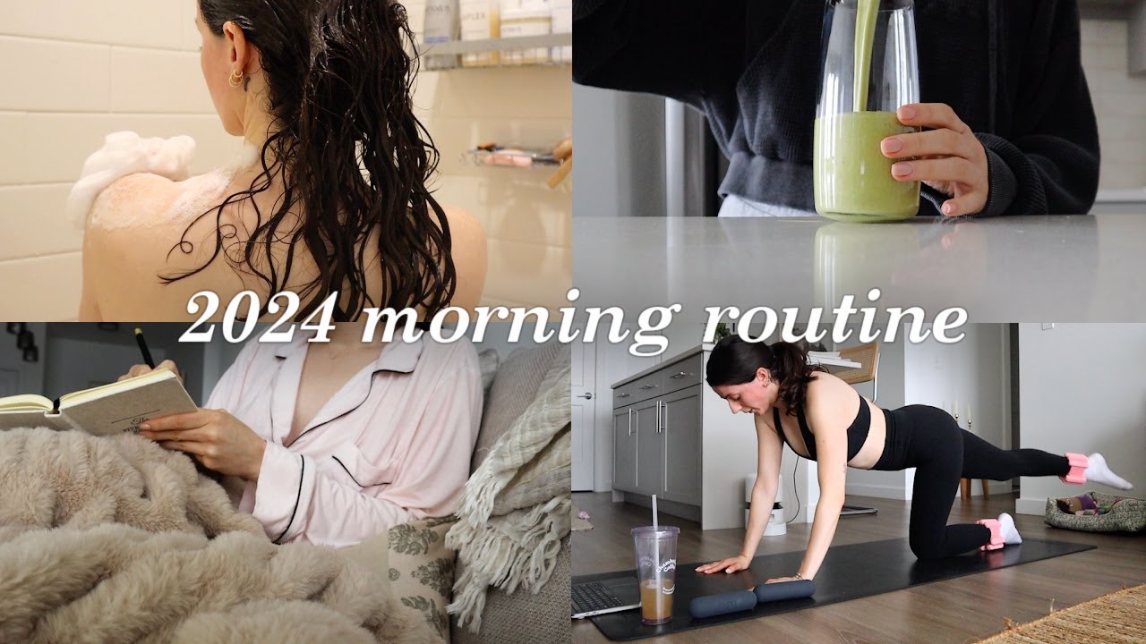 2024 MORNING ROUTINE: realistic & healthy habits, soft + quiet life ...