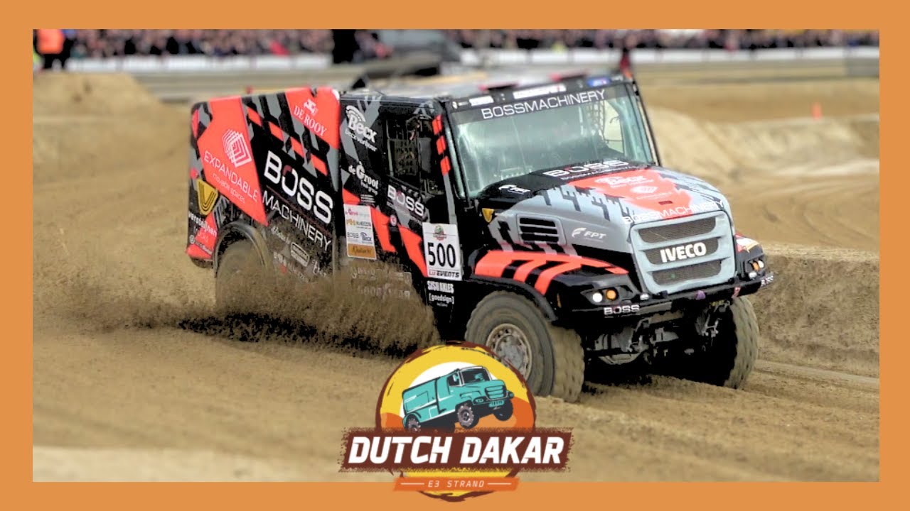 Dutch Dakar E3 Strand Eersel 2023 - YouTube