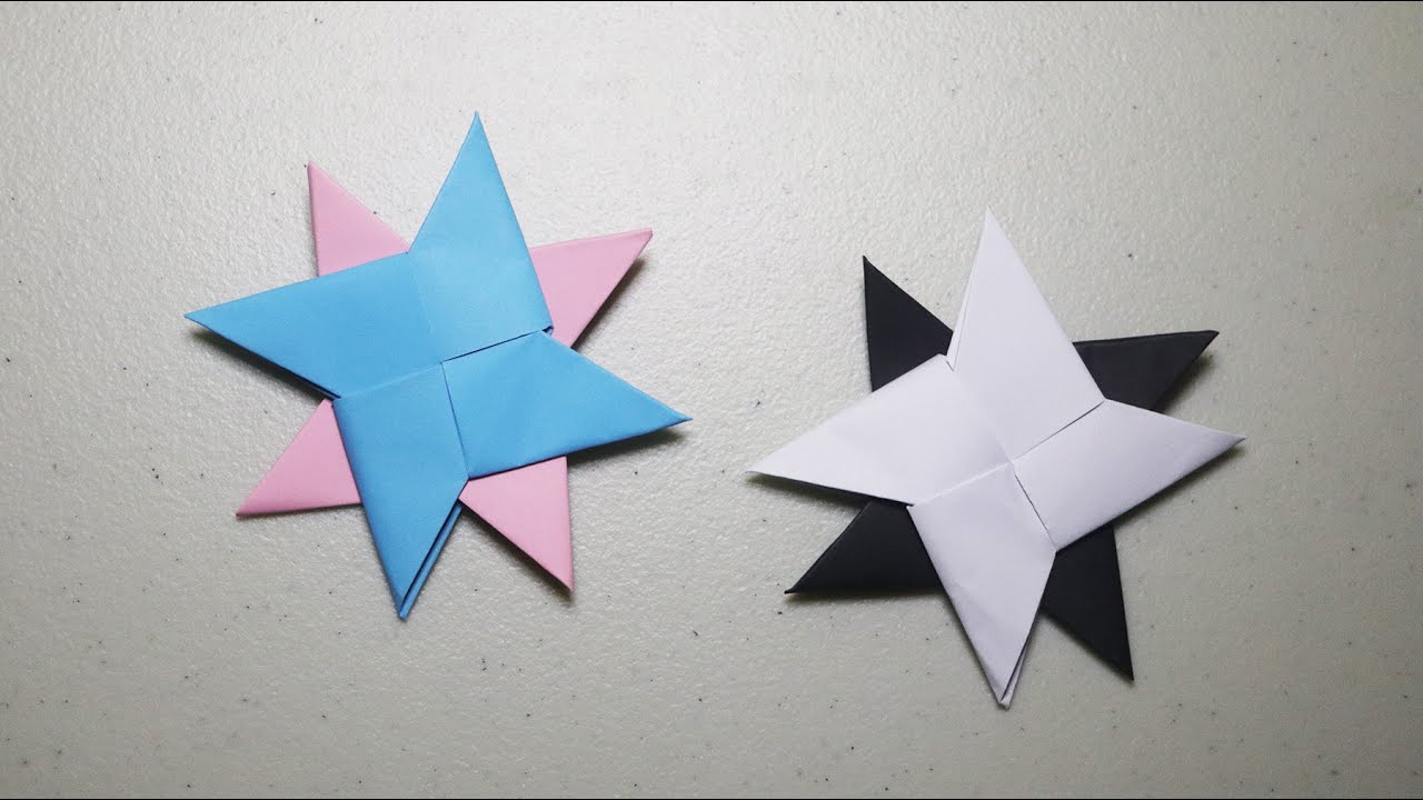 Mastering the Art of Double Shuriken Naruto Origami Tutorial - YouTube