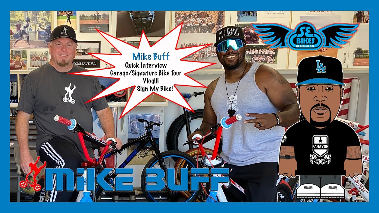 SE Bikes Mike Buff Quick Interview, Garage/Signature Bike Tour Vlog ...