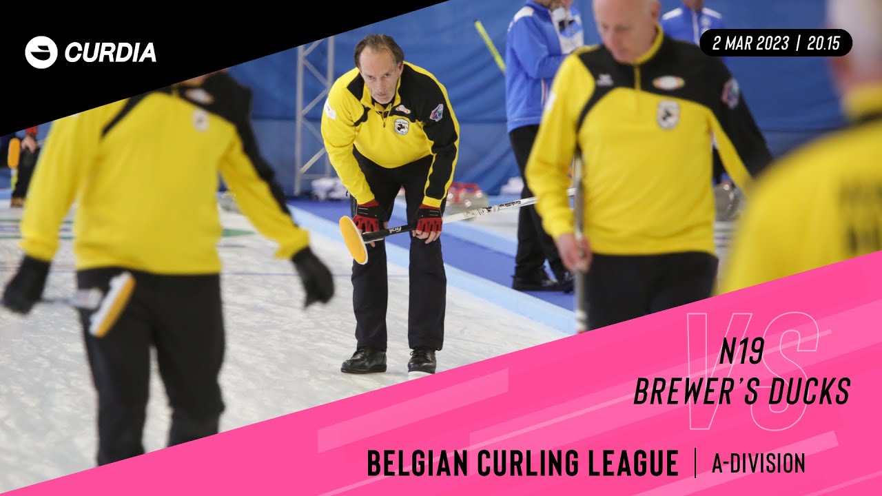 N19 vs Brewer's Ducks 🥌🇧🇪 Belgian Curling League - A-Division - YouTube