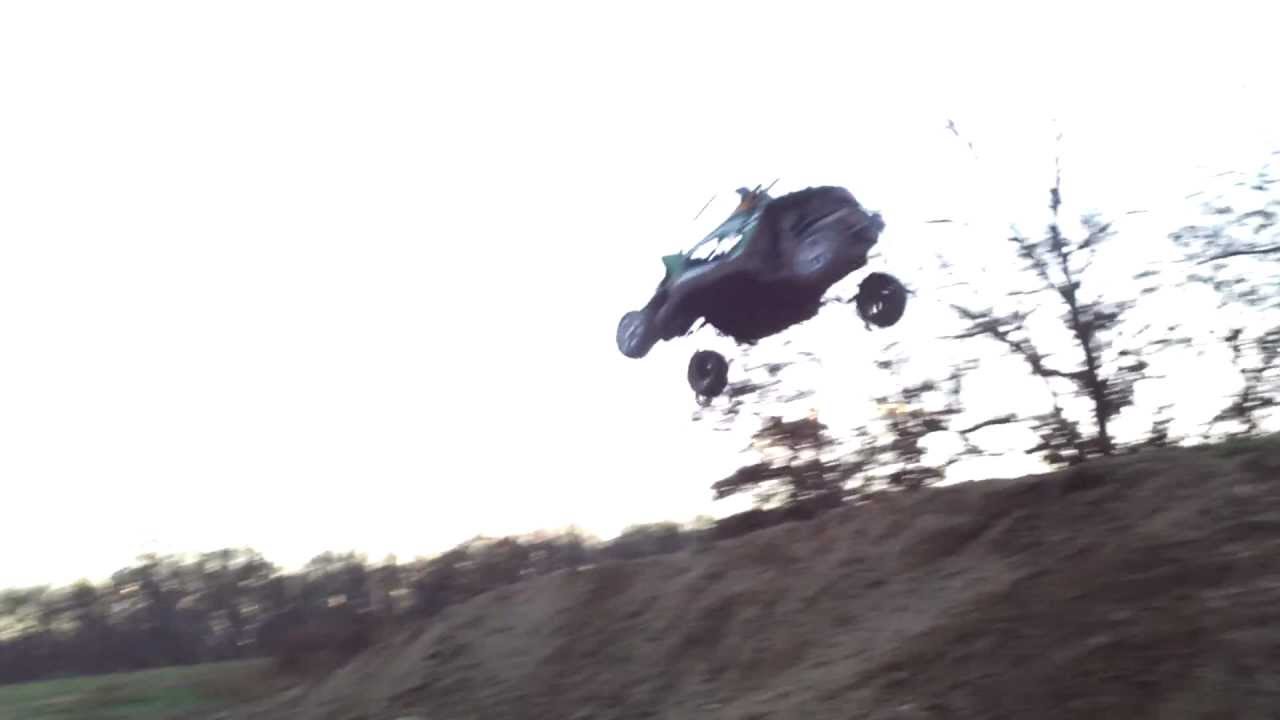 Huge Arctic Cat Wildcat Jump 60ft www.xps-usa.com - YouTube