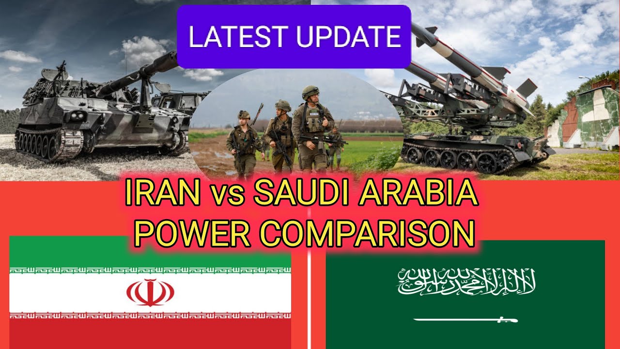 Iran vs Saudi Arabia Power Comparison 2024 | saudi arabia vs iran ...