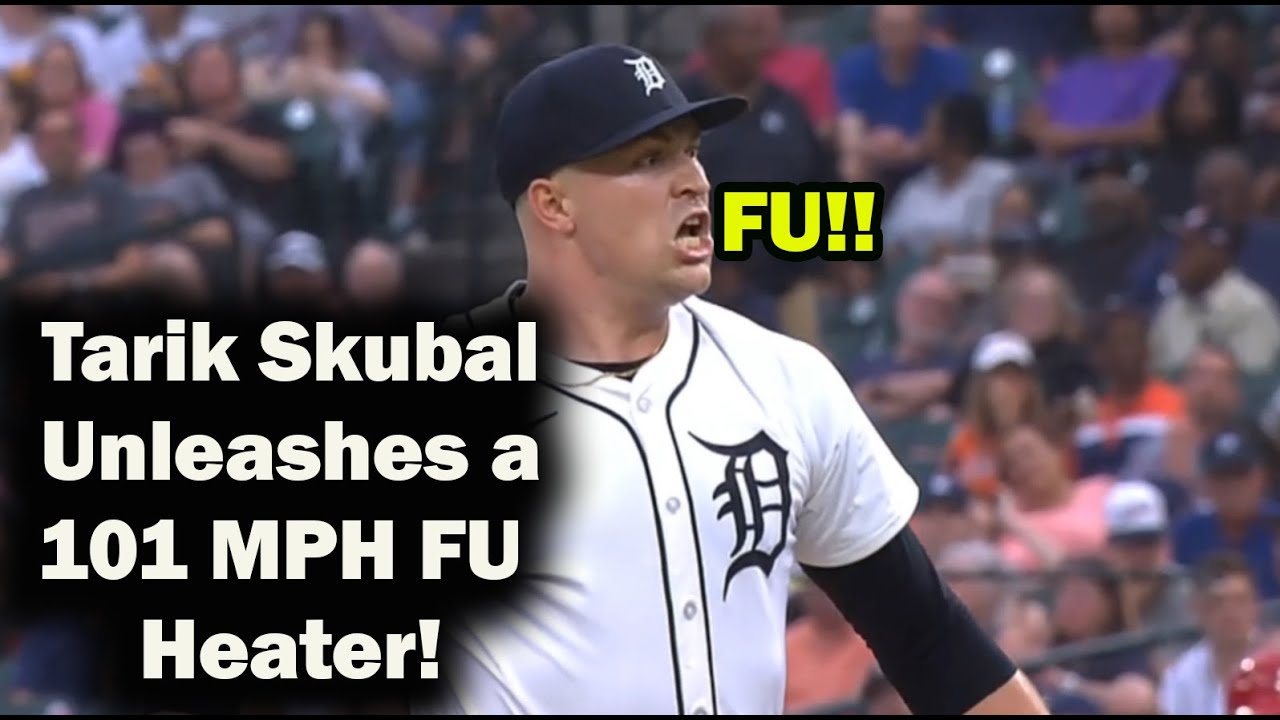 101 MPH ANGRY Fastball from Tarik Skubal! - YouTube