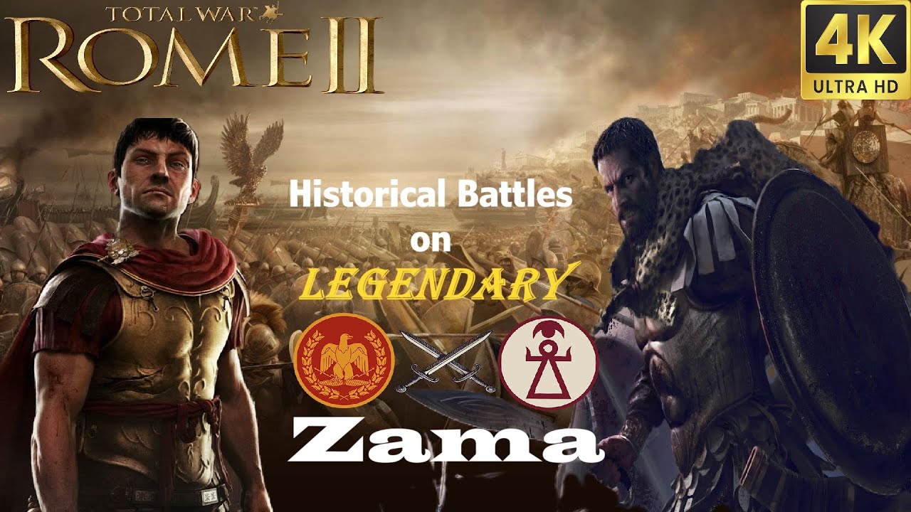 How to Win Battle of Zama on LEGENDARY🦾in 2025 & UltraHD4k!🤩 Historical ...