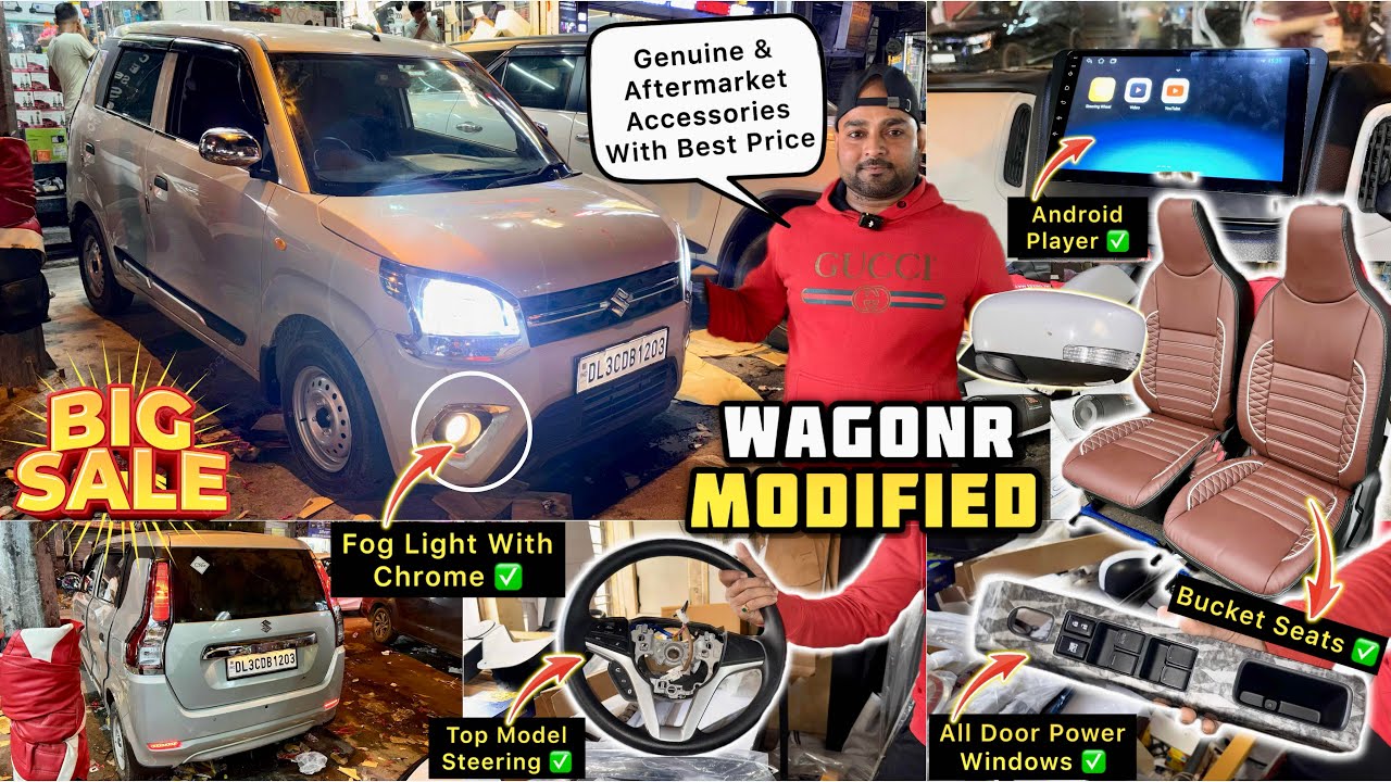 New Wagon R Lxi Modified Wagon R Base Model Modification Wagon R ...
