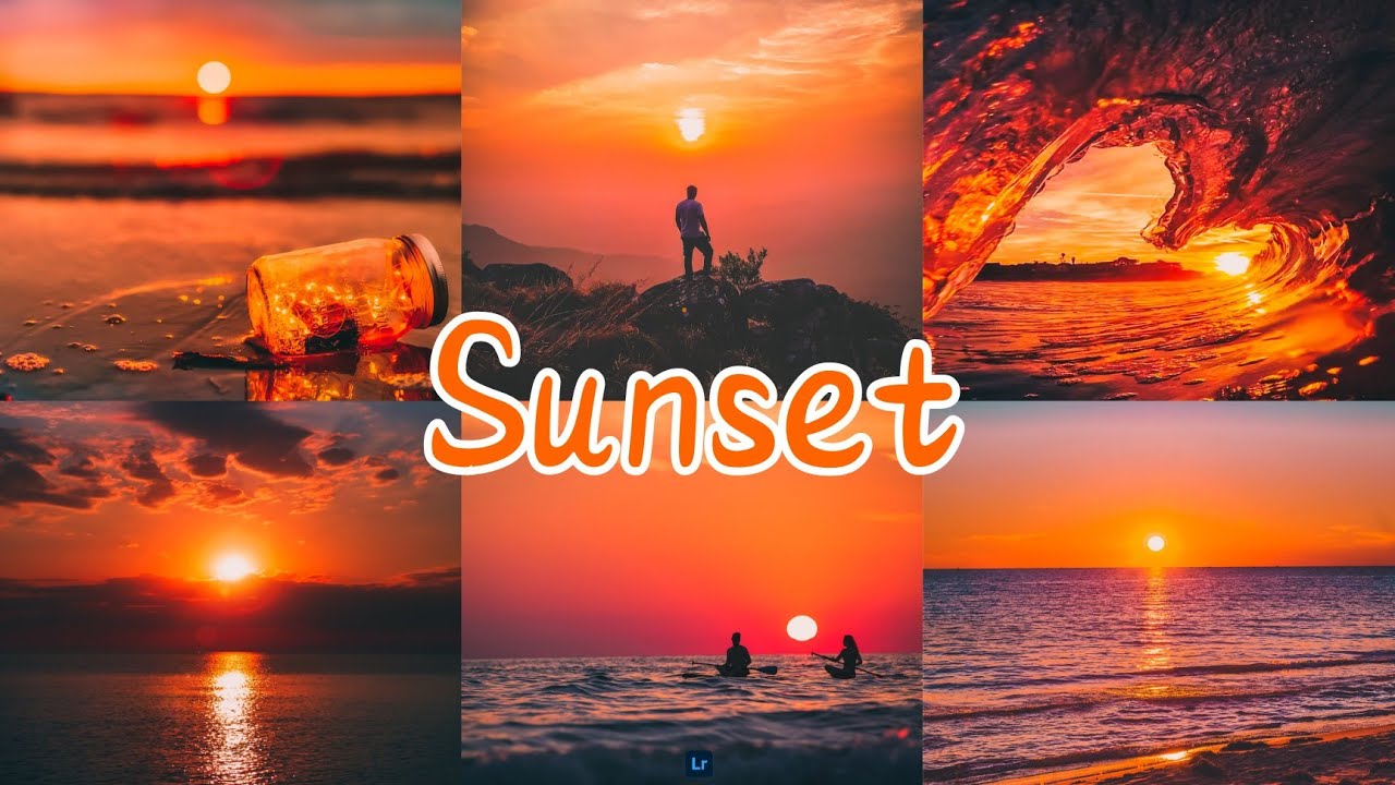SUNSET - Preset Tutorial | Sunset Presets Free Download | Lightroom ...